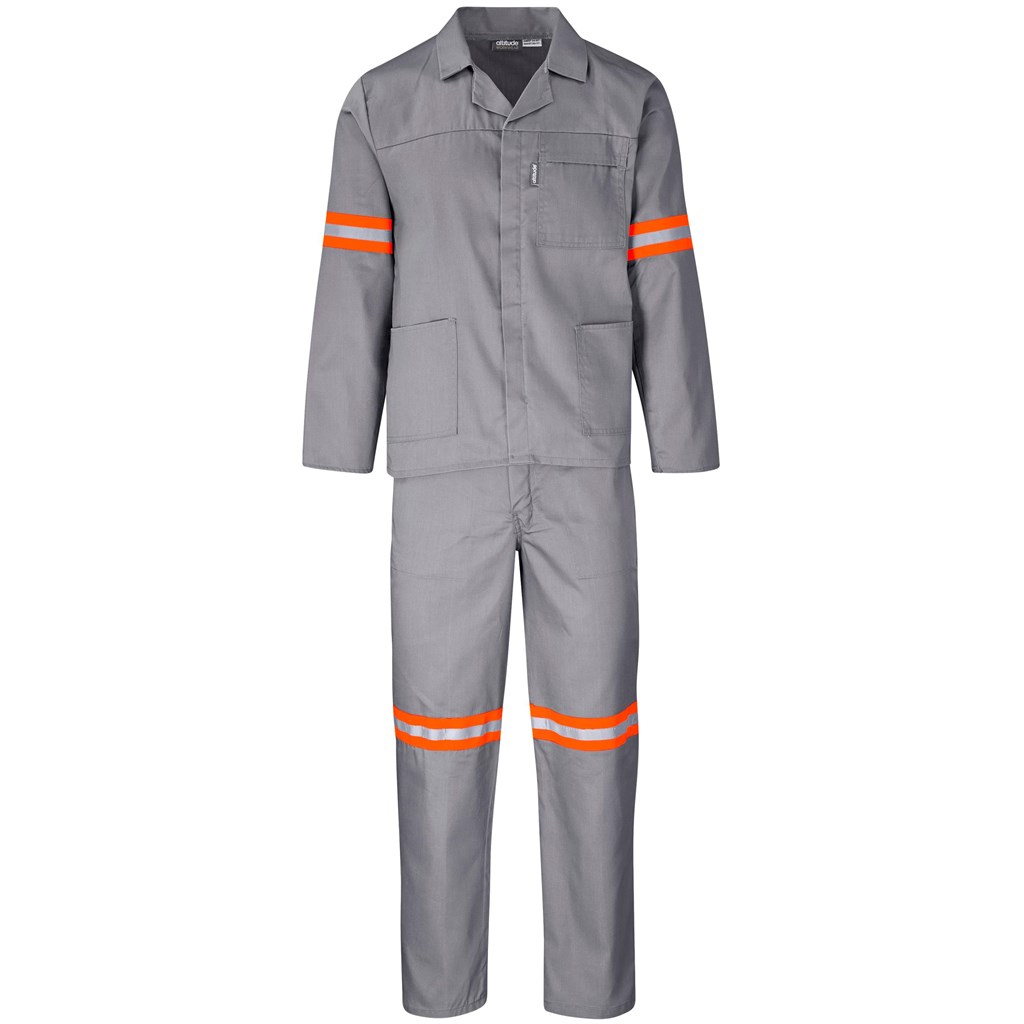 Trade Polycotton Conti Suit – Reflective Arms & Legs – Orange Tape ...