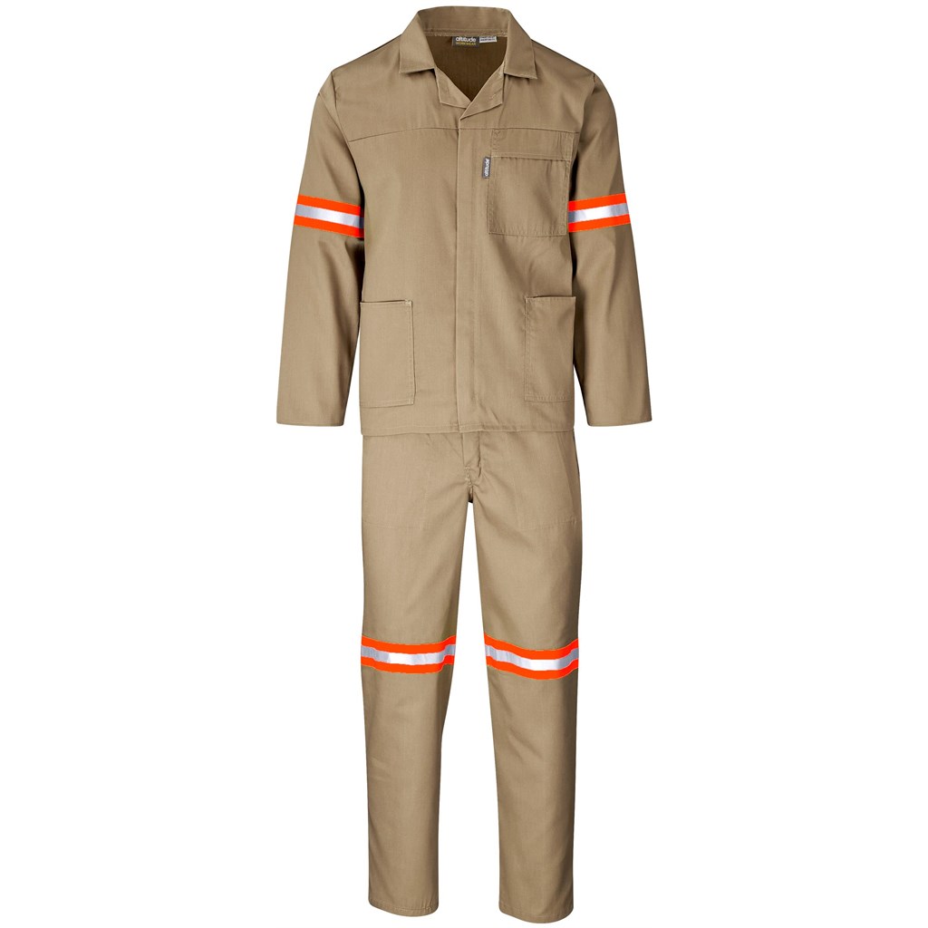 Trade Polycotton Conti Suit – Reflective Arms & Legs – Orange Tape ...